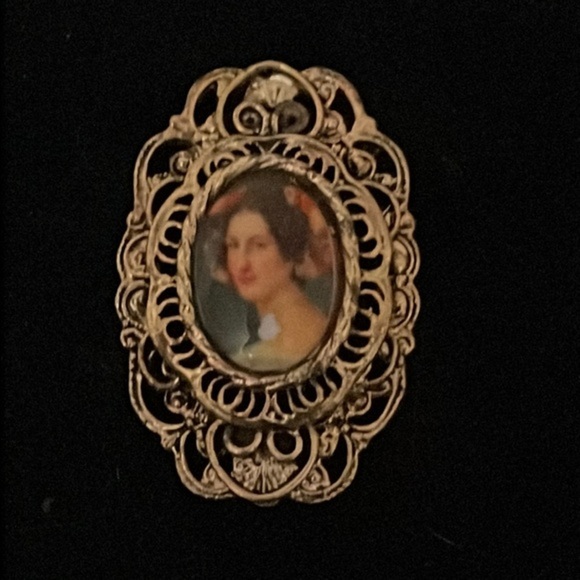 Gerry’s | Jewelry | Vintage 95s Art Deco Gerry Giles Gold Tone Filigree ...